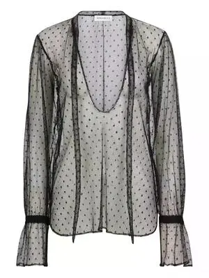 Nina Ricci Tie Detailed Blouses