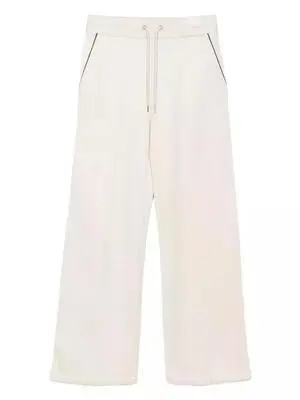 Eleventy Drawstring-waist Trousers - Neutrals