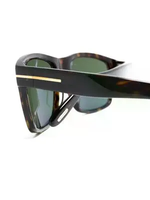 TOM FORD August Sunglasses - Brown