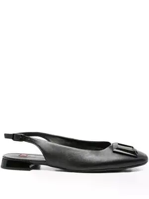 HOGL Jacky Slingback Flat Pumps - Black