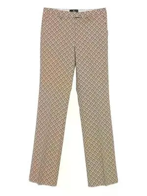 Etro Damask-patterned Trousers