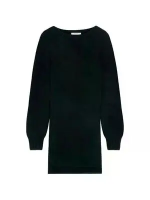 LEMAIRE Side-slit Sweater - Black