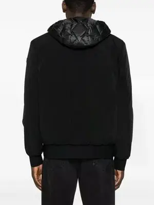 Peuterey Padded-panel Hooded Jacket - Black