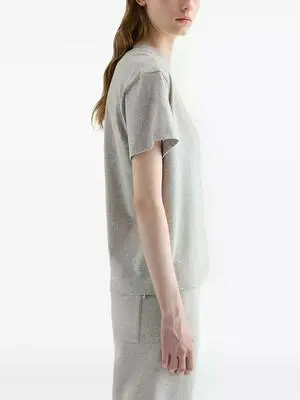 JIL SANDER Logo-label Short-sleeve T-shirt - Grey