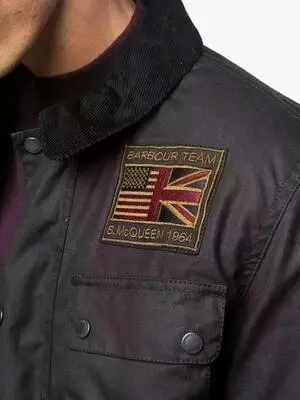 BARBOUR INTERNATIONAL Wax-effect Field Jacket