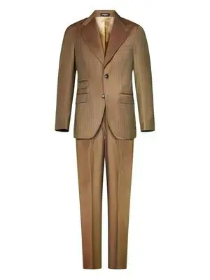 FRANZESE COLLECTION Pinstripe Peak-lapel Suit