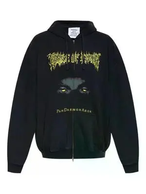 Vetements Full Zip Sweatshirts Hoodies For Women