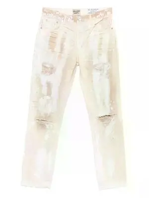 GALLERY DEPT. Paint-Splatter Distressed Jeans
