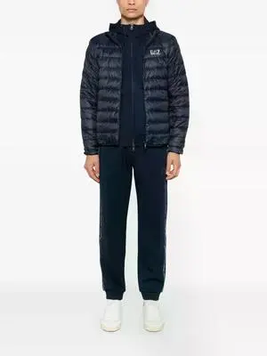 EA7 Core Identity Lightweight Quilted Jacket - Blue