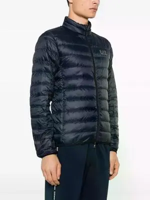 EA7 Core Identity Lightweight Quilted Jacket - Blue