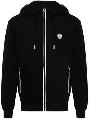 EA7 Rubberised Logo Hoodie