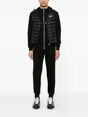 EA7 Rubberised Logo Hoodie