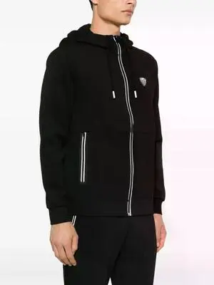 EA7 Rubberised Logo Hoodie