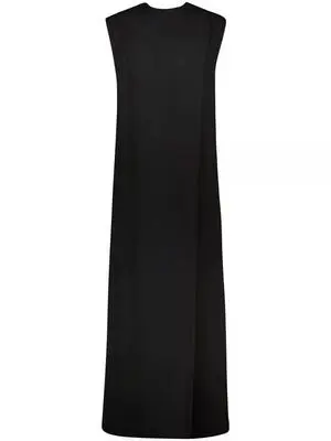 YVES SALOMON Maxi Silk Dress - Black