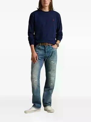Polo Ralph Lauren Long-sleeve Crewneck T-shirt - Blue