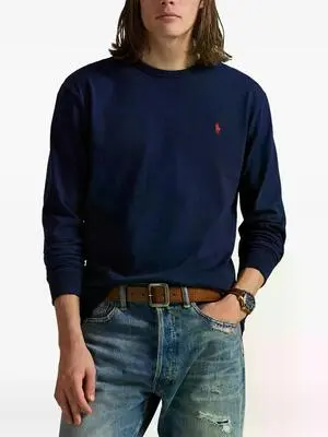Polo Ralph Lauren Long-sleeve Crewneck T-shirt - Blue