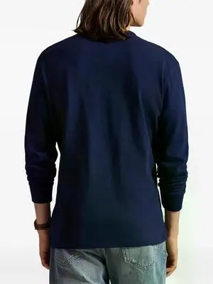 Polo Ralph Lauren Long-sleeve Crewneck T-shirt - Blue