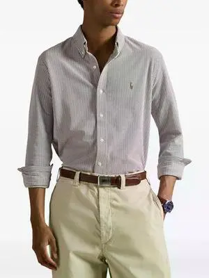 Polo Ralph Lauren Striped Button-up Shirt - Red