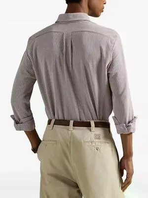 Polo Ralph Lauren Striped Button-up Shirt - Red