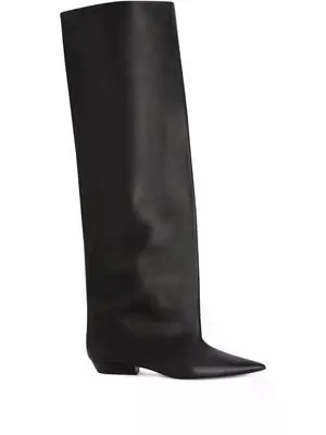 JIL SANDER Leather Knee-high Boots