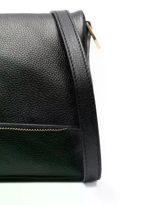 Zadig&Voltaire Rocky Grained-leather Shoulder Bag - Black