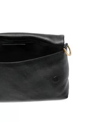 Zadig&Voltaire Rocky Grained-leather Shoulder Bag - Black