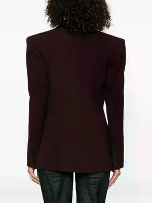 MUGLER Single-breasted Wool Jacket