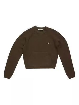 Acne Studios Pocket-detail Raglan-sleeve Sweater