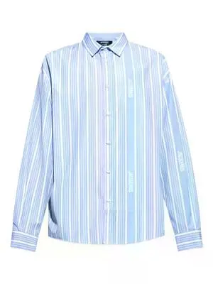 Jacquemus A Simon Striped Shirt - Blue