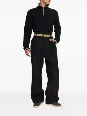 MAISON MARGIELA High-neck Front-zip Sweater