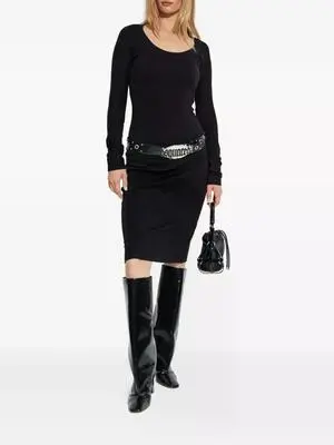 Dsquared2 Long-sleeve Midi Dress