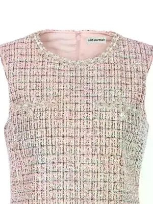 SELF-PORTRAIT Crystal-embellished Dress