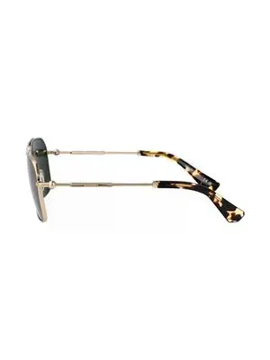 Burberry Navigator-frame Sunglasses