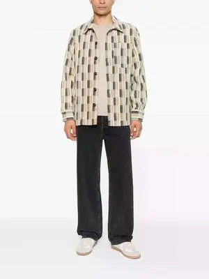 A.p.c. Checked Wool Jacket