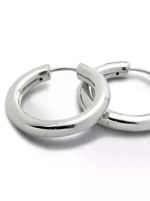 Monica Vinader Medium Essentials Click Tube Hoop Earrings