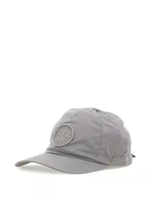 Stone Island Compass Logo Baseball Cap - Grey