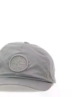 Stone Island Compass Logo Baseball Cap - Grey