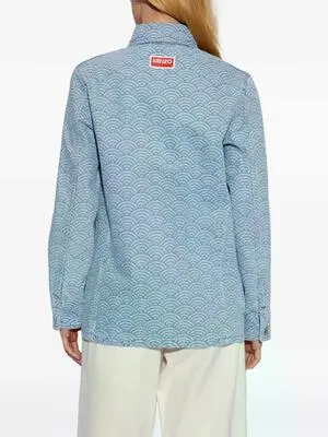 Kenzo Graphic-print Denim Jacket