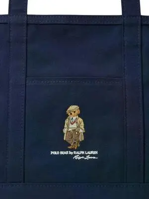 Polo Ralph Lauren Polo Bear Embroidered Tote Bag