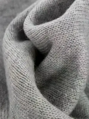 Moschino Logo-detail Scarf - Grey
