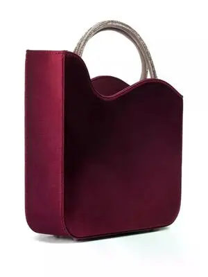 LE SILLA Ivy Crystal-embellished Tote Bag - Red