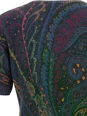 Etro Paisley-print Short-sleeve Top
