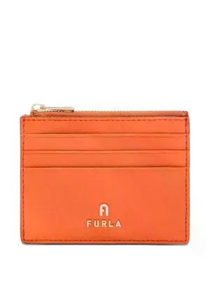 Furla Camelia Zip-top Card-holder - Orange