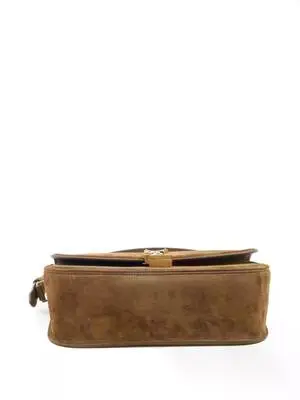 Saint Laurent Cassandre Shoulder Bag - Brown