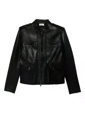 P.a.r.o.s.h Zip-up Leather Jacket