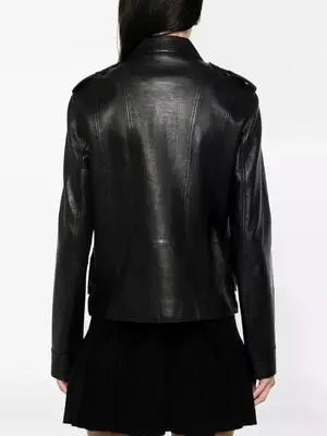 P.a.r.o.s.h Zip-up Leather Jacket