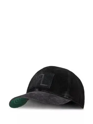 Ralph Lauren Suede Baseball Cap - Black