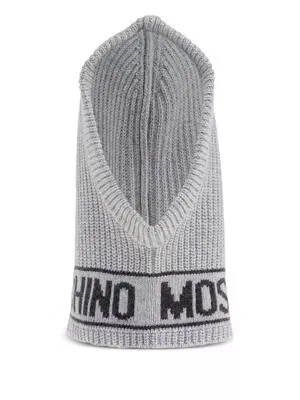 Moschino Logo Balaclava - Grey