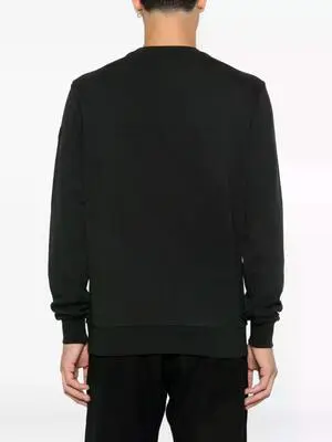 Moncler Embroidered Logo Sweatshirt - Black