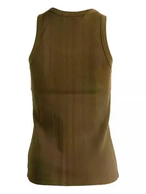 Coperni Ribbed Scoop-neck Tank Top